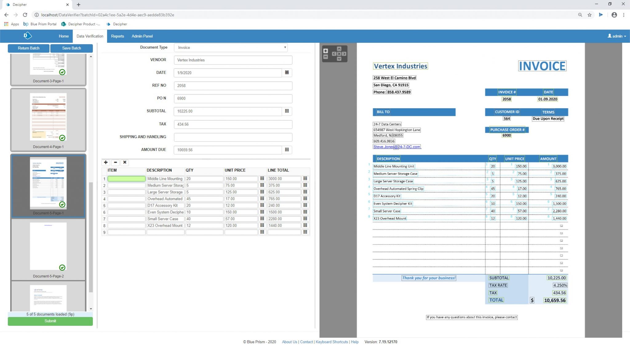 Blue Prism's AI-powered document processing - Blue Prism Decipher Blue Prism's AI-powered document processing - Blue Prism Decipher
